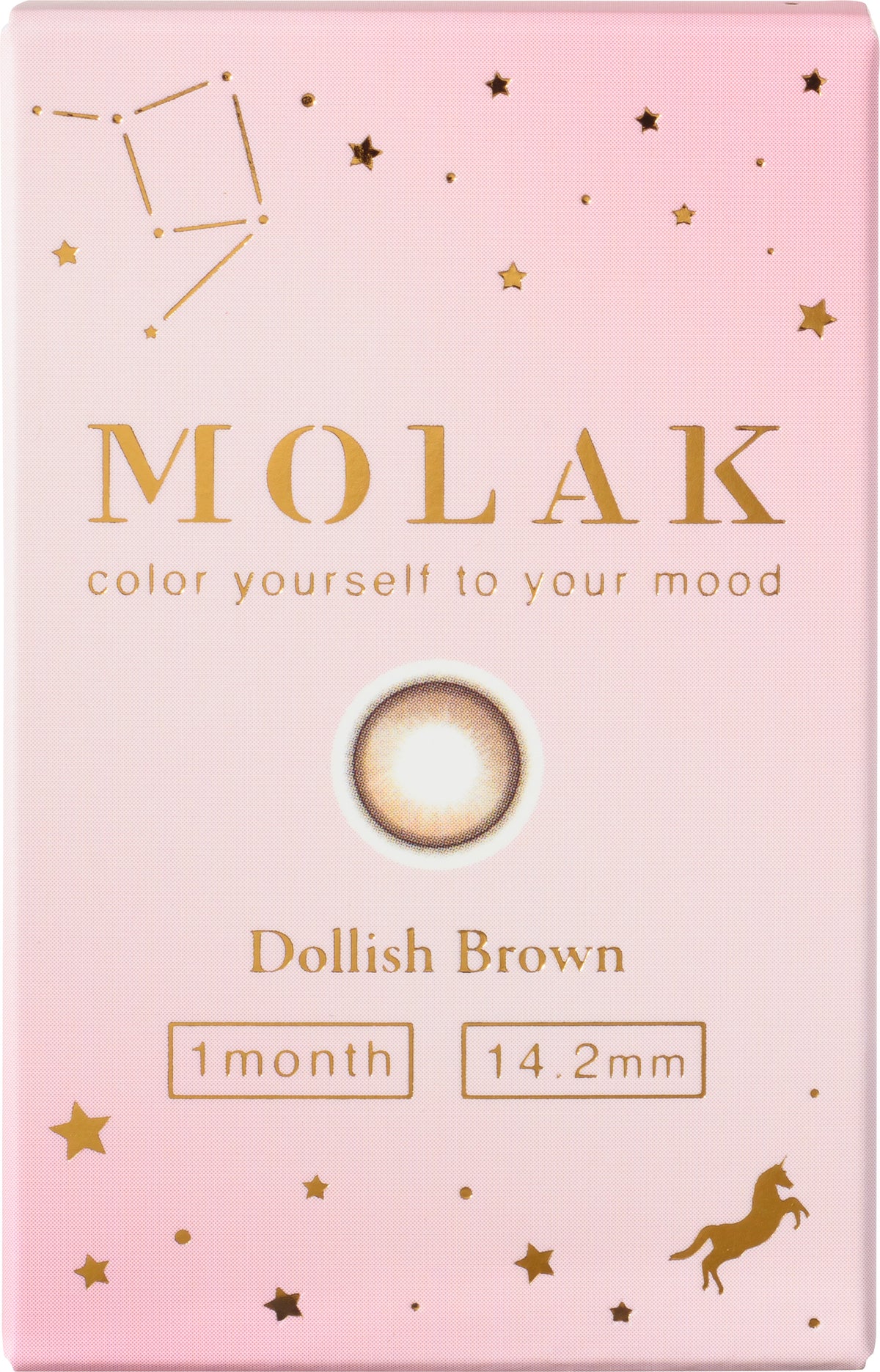dawlishBrown | 1month DIA 14.2mm - MOLAK | Moraku - Push!Color - Japan ...